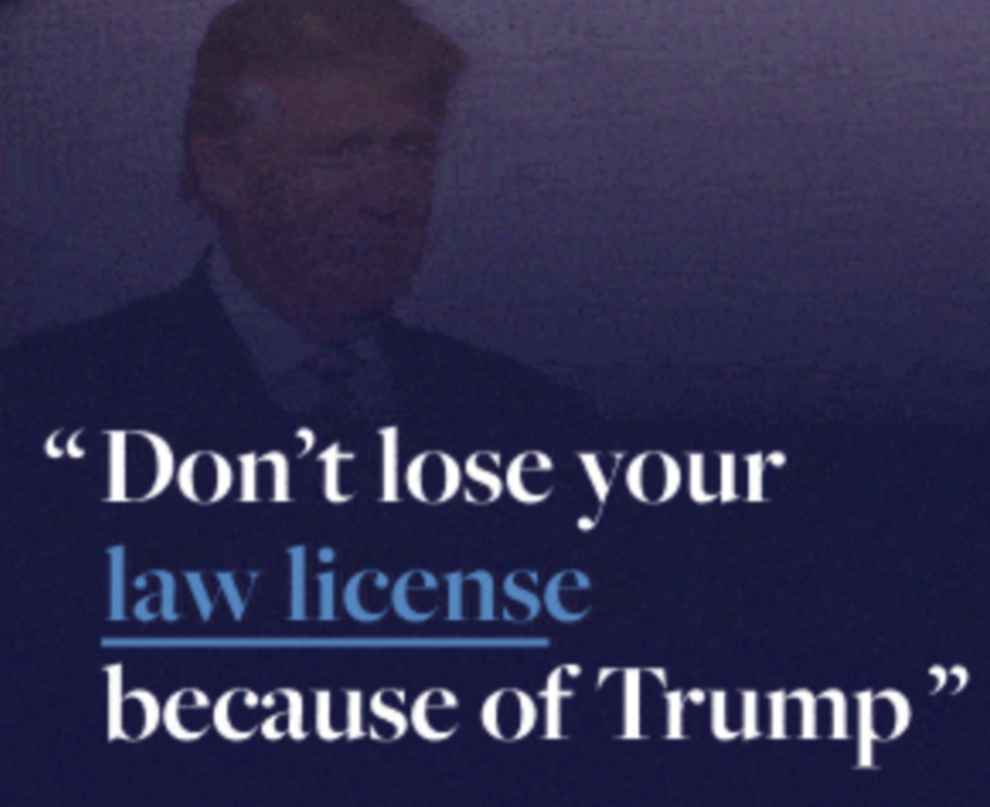 The 65 Project Warns Aspirant Big Lie Lawyers: Don’t Lose Your Law ...
